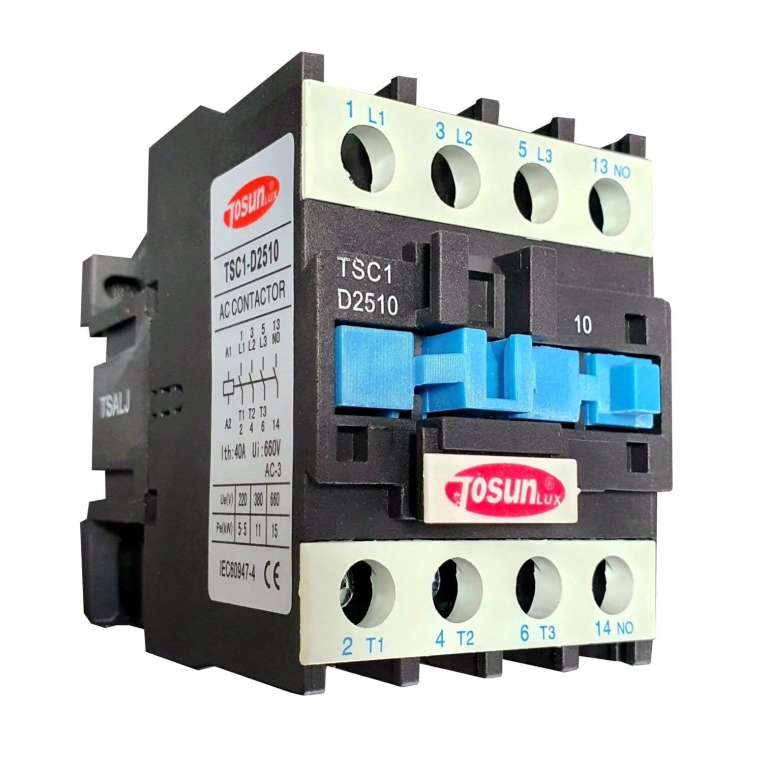 Contactor 3P - 25A - 220/380V AC | Leroy Merlin
