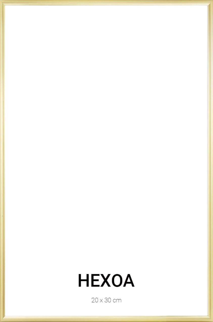 Cadre métal Or 20x30cm | Leroy Merlin