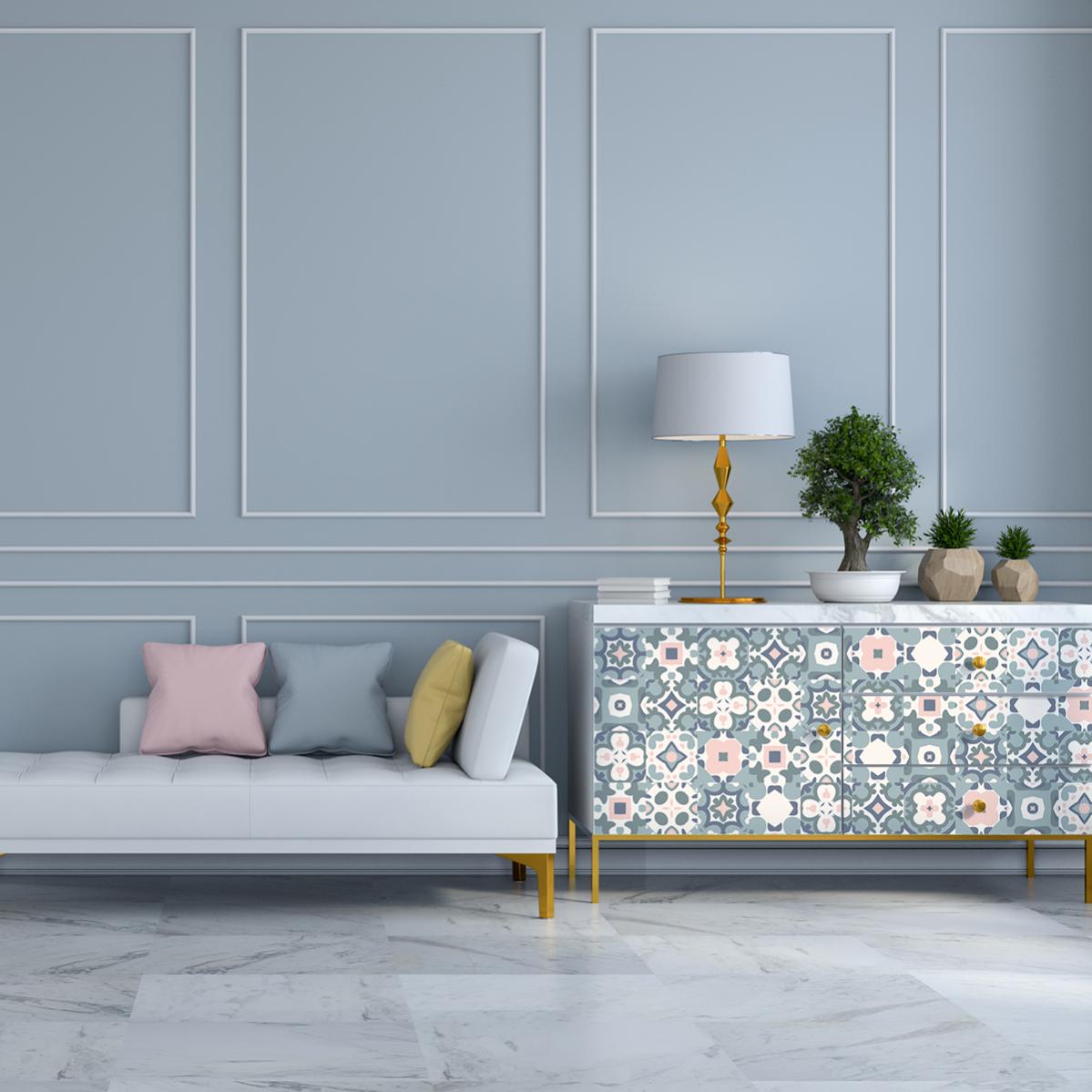 Stickers décoration Meuble - Sticker adhésif Cuisine Salon - 60 ...