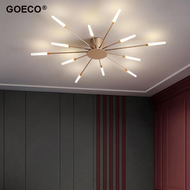Plafoniere a LED Fuochi d'artificio Design Lampada da soffitto 12 teste ...