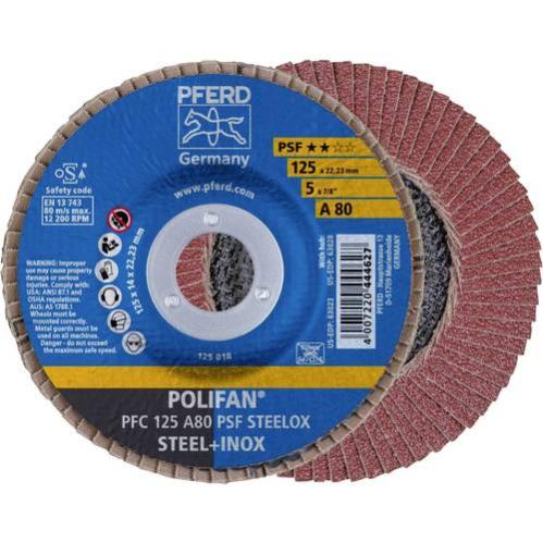 PFERD 67748125 PFC 125 A 80 PSF STEELOX Disque segmenté Diamètre 125 mm ...
