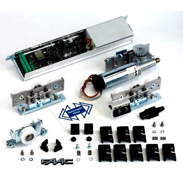 Kit Base 1A 1 Anta Singola Per Porta Automatica Scorrevole A1000 FAAC ...