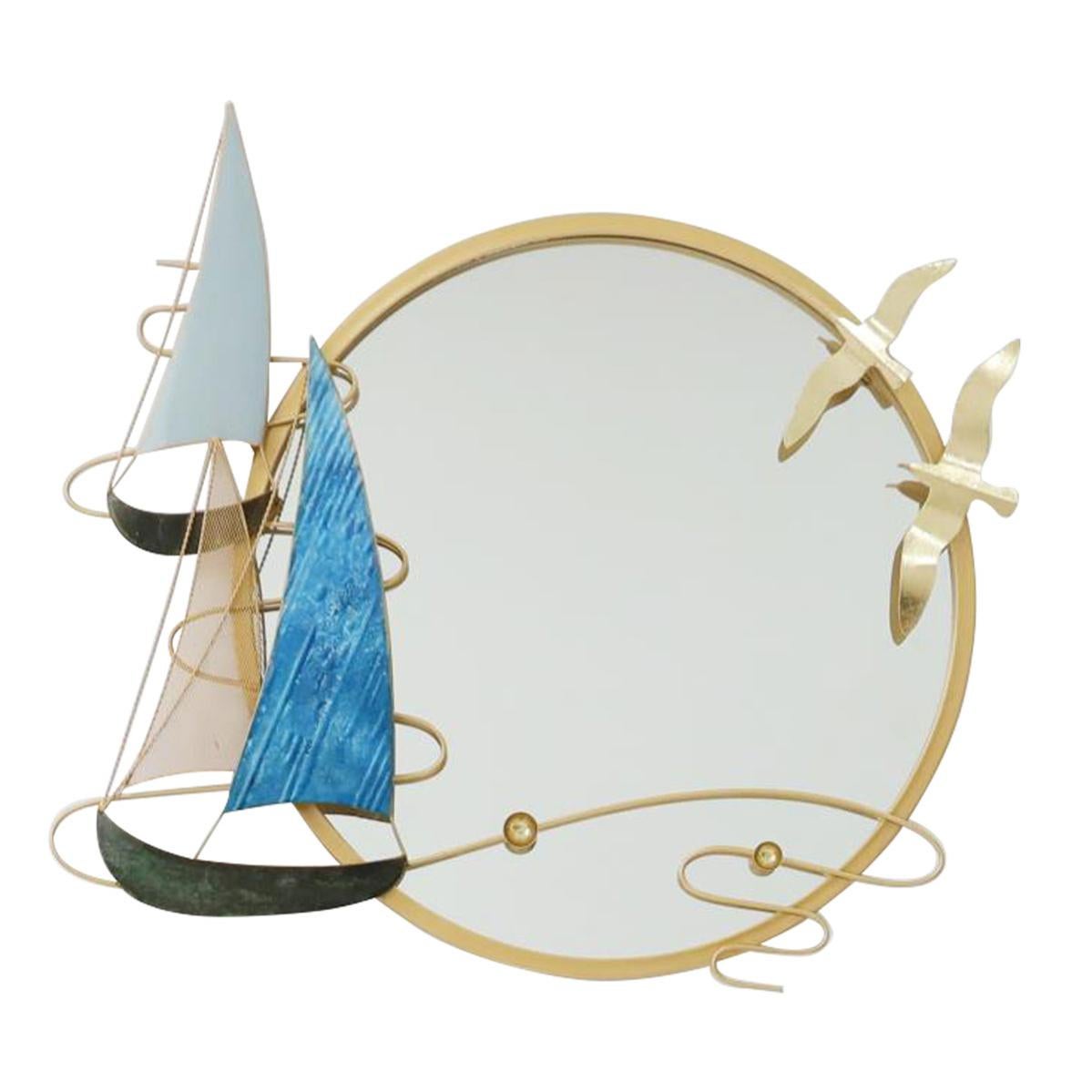Specchio con barche a vela Signes Grimalt By Sigris | Leroy Merlin