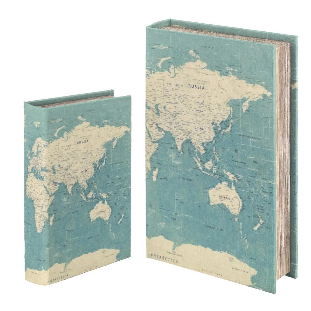 Boîte de livre SET 2 u Signes Grimalt By Sigris Vert | Leroy Merlin