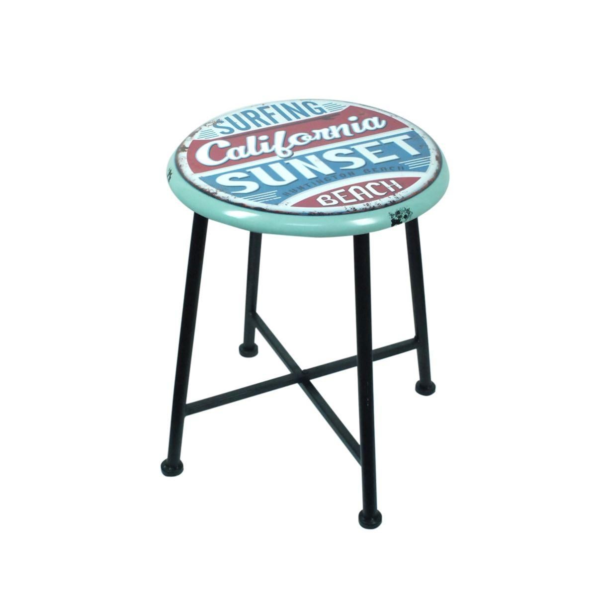 Tabouret Signes Grimalt By Sigris Multicolore | Leroy Merlin