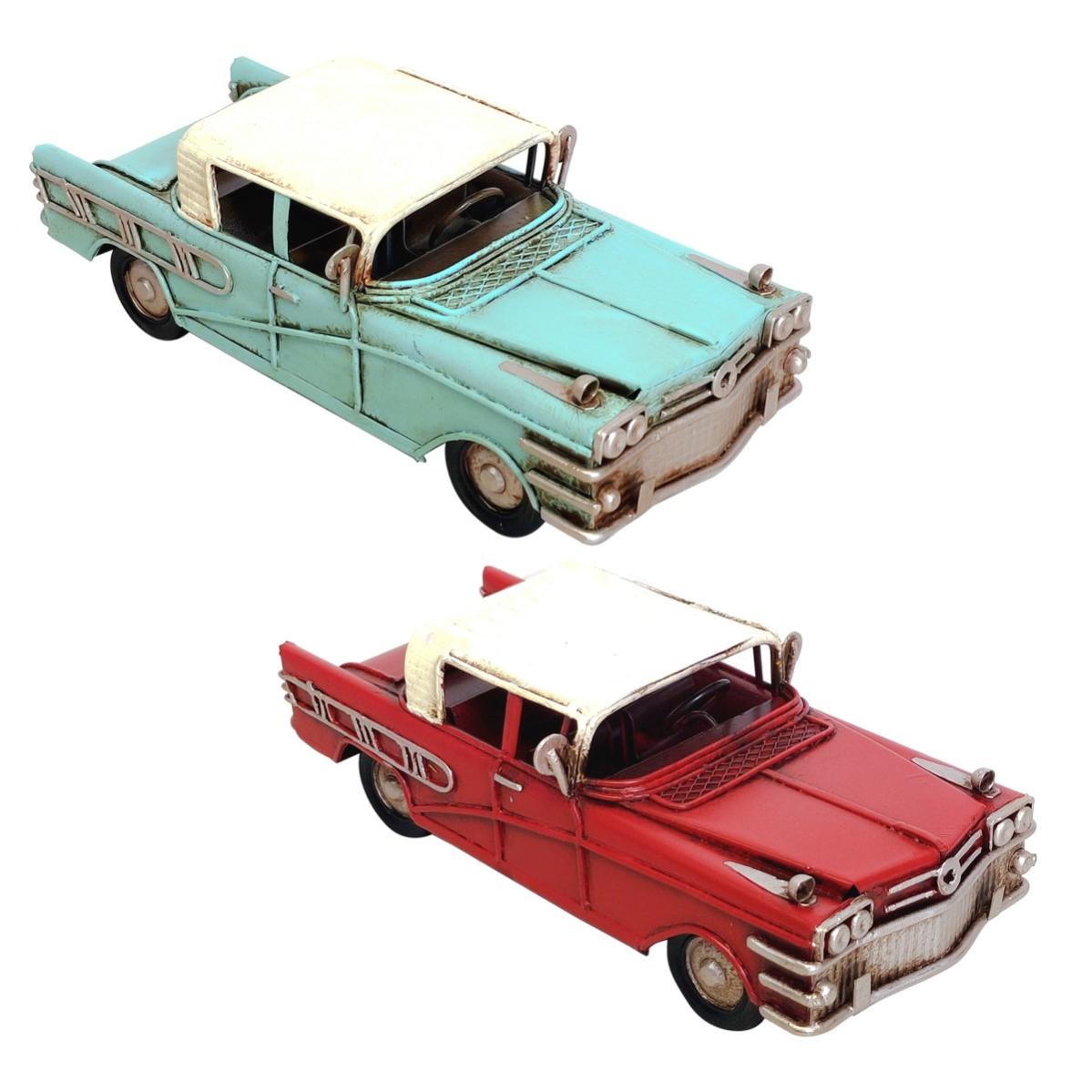 Signes Grimalt By SIGRIS - Coche Clásico 2 Unidades Rojo de Hojalata Y Resina | Modelismo ...