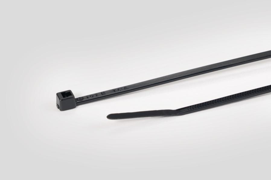 Bridas HellermannTyton de Poliamida 6.6 Estandár 2,5X100 mm Color Negro Bolsa de 50 unidades ...