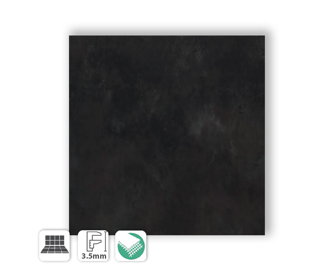 So-Tiles - Gres Sottile 3mm Effeto Cemento Nero 50x50 Sp. 3.5mm O.N.D ...