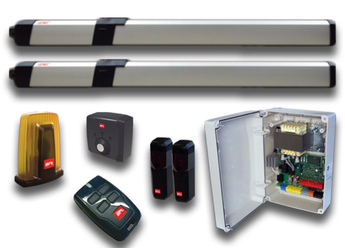 Kit Completo Cancelli Due Battenti BFT GIUNO ULTRA BT KIT A20 24v ...