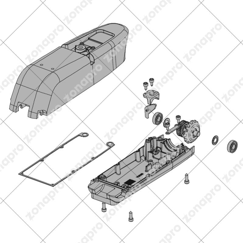 Gruppo Corpi Per Motore 413 415 2015 Ricambio FAAC 63000569 | Leroy Merlin