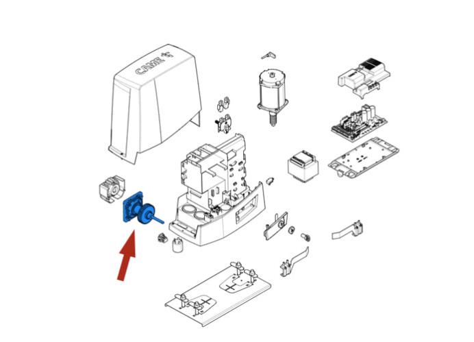 Gruppo Riduzione Bkv Reversibile Ricambio CAME 88001-0268 | Leroy Merlin