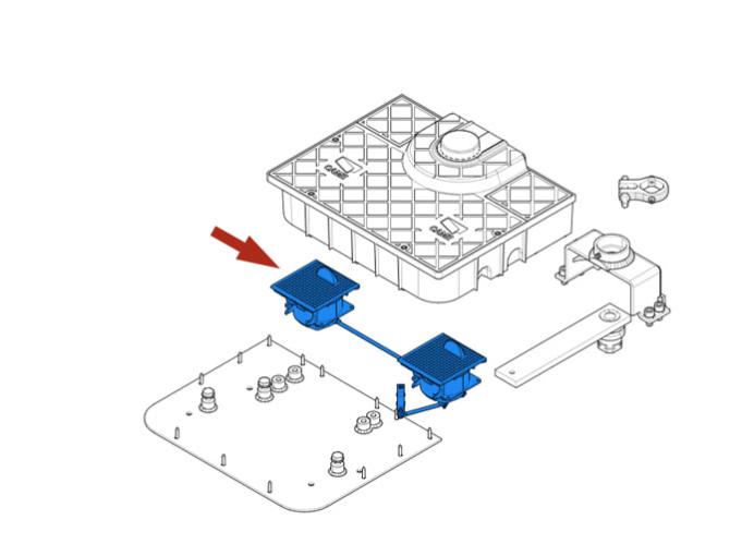 Gruppo Sblocco Frog-Jc Ricambio CAME 88001-0258 | Leroy Merlin