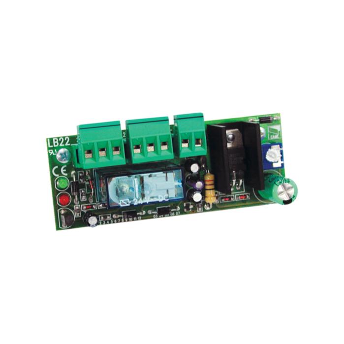 Scheda per il collegamento di 3 batterie di riserva LB22 UNIPARK ...