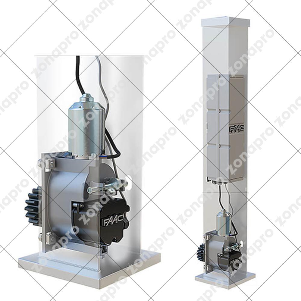 Motoriduttore Motore Cancelli Scorrevoli Integrato 24V FAAC C4000I 109001 | Leroy Merlin