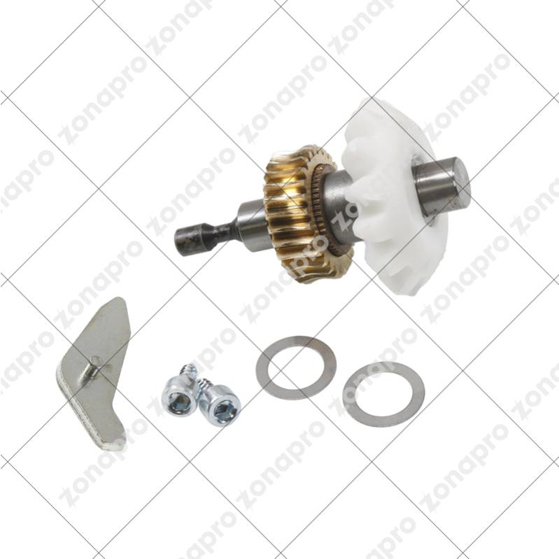 Rinvio e Leva Sblocco Per Motore 413 415 S418 Per Boccole Ricambio FAAC ...