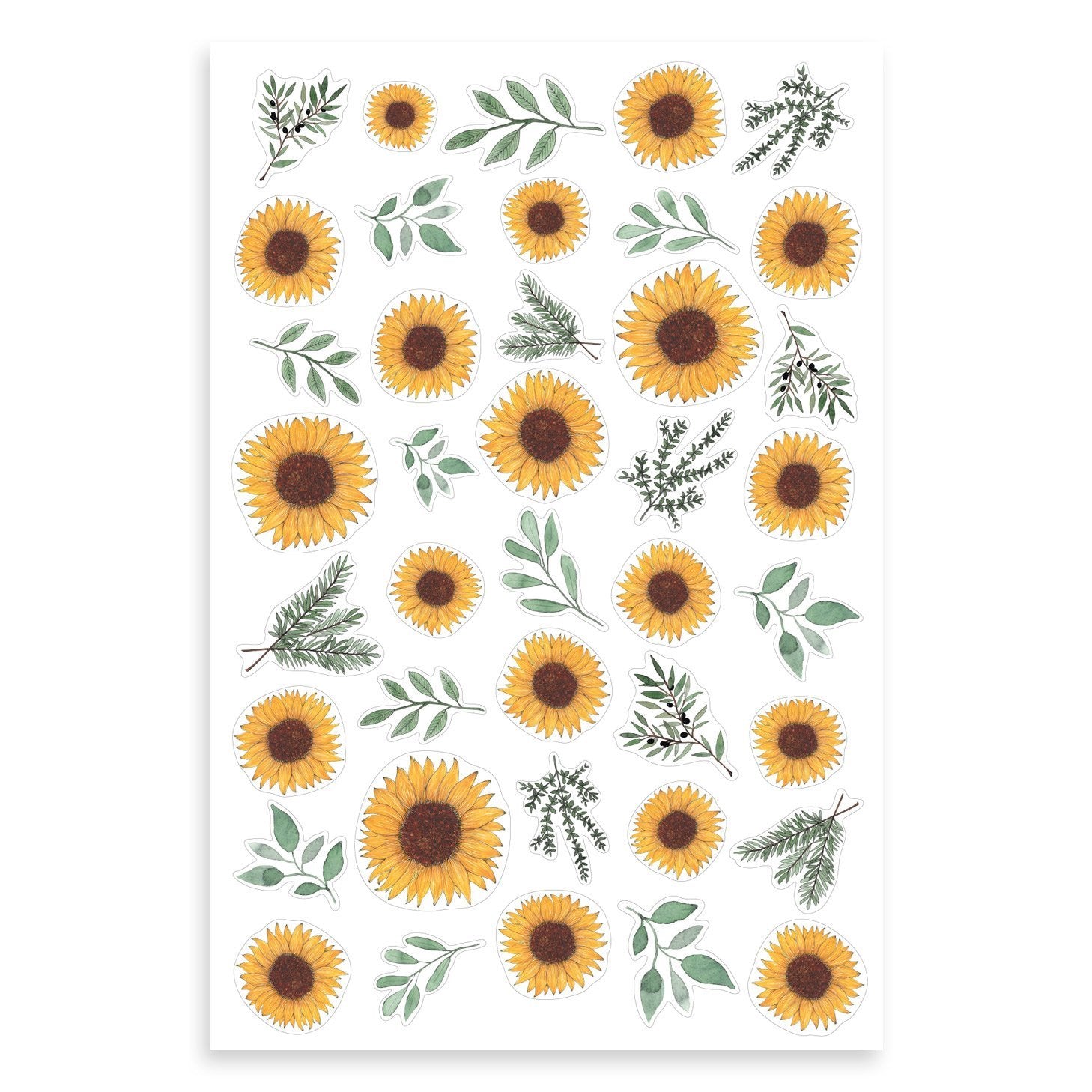 Sticker Girasoles 40X60cm | Leroy Merlin