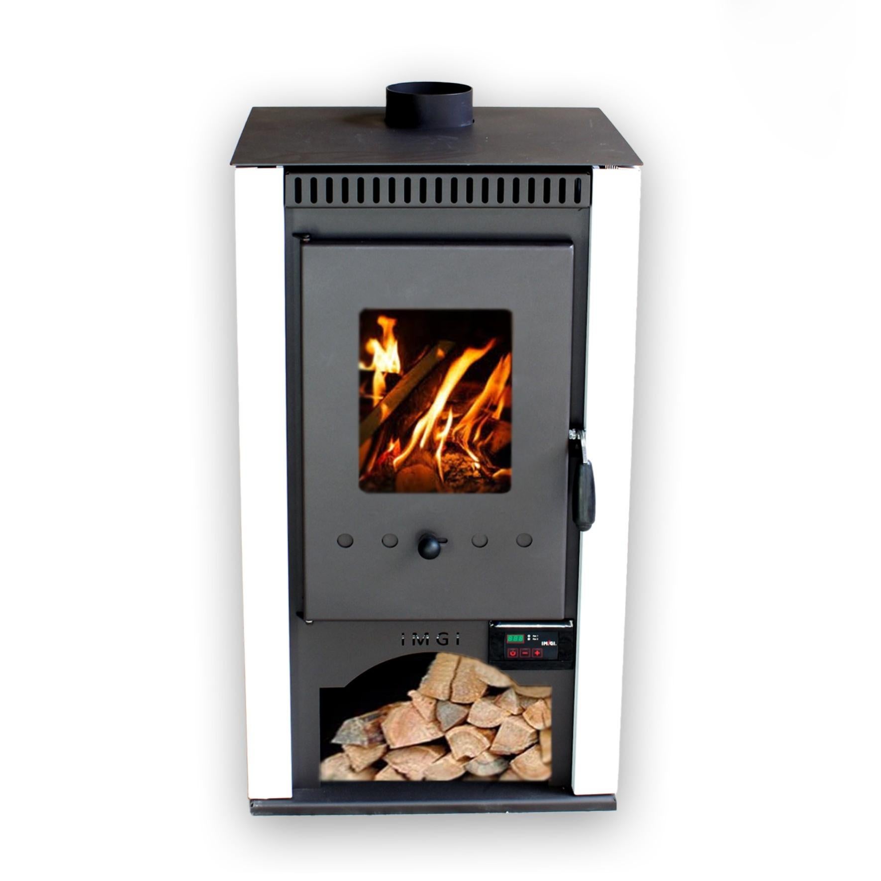 STUFA A LEGNA VESUVIO 11 KW VENTILATA | Leroy Merlin