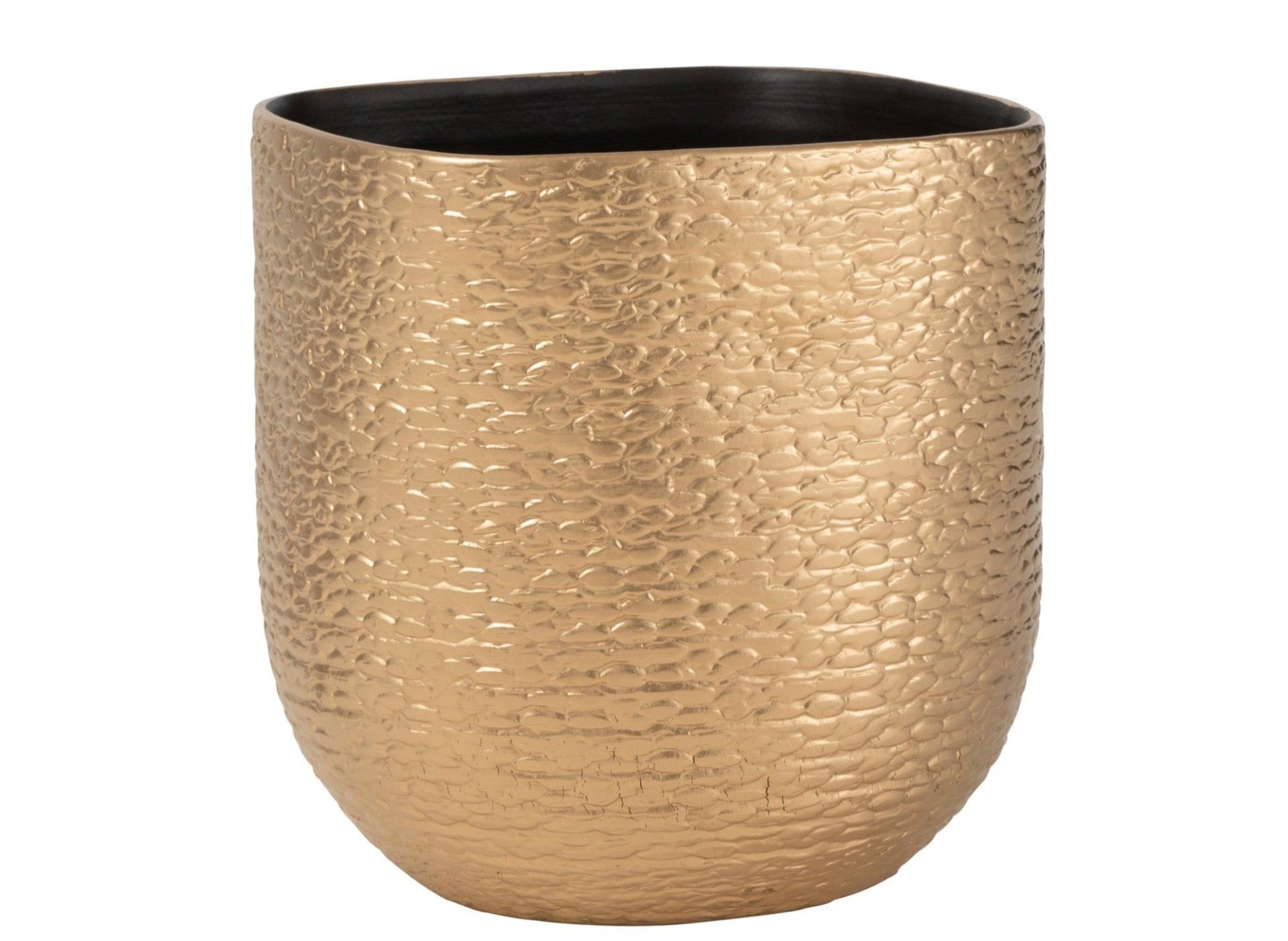 Cache pot audrey ceramique or large H. 24,5cm | Leroy Merlin