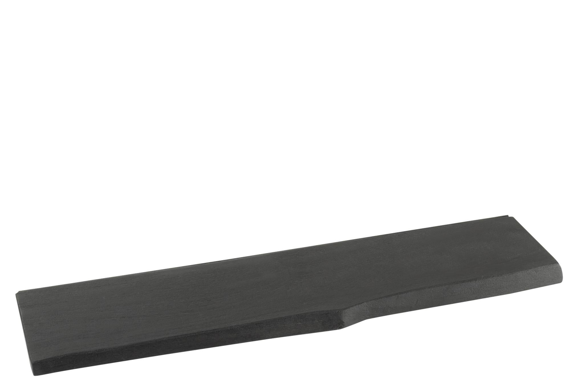 Planche murale gerard acacia bois noir 115 cm | Leroy Merlin