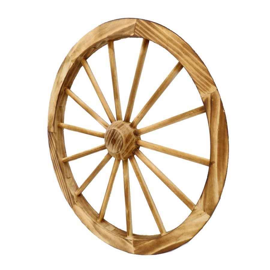 Roue en bois rustique 60x8 cm | Leroy Merlin