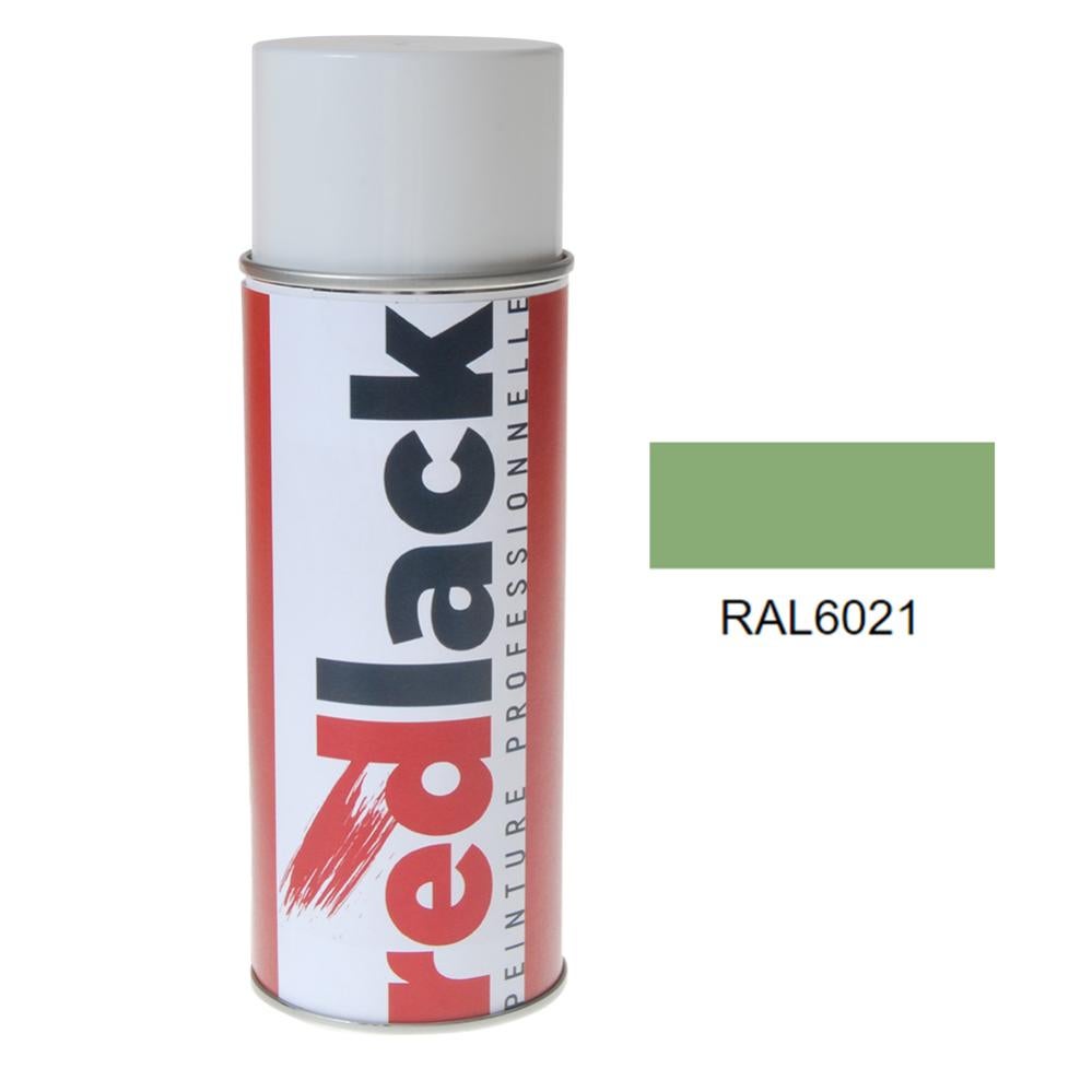 Redlack Peinture aérosol RAL 6021 Mat multisupport | Leroy Merlin