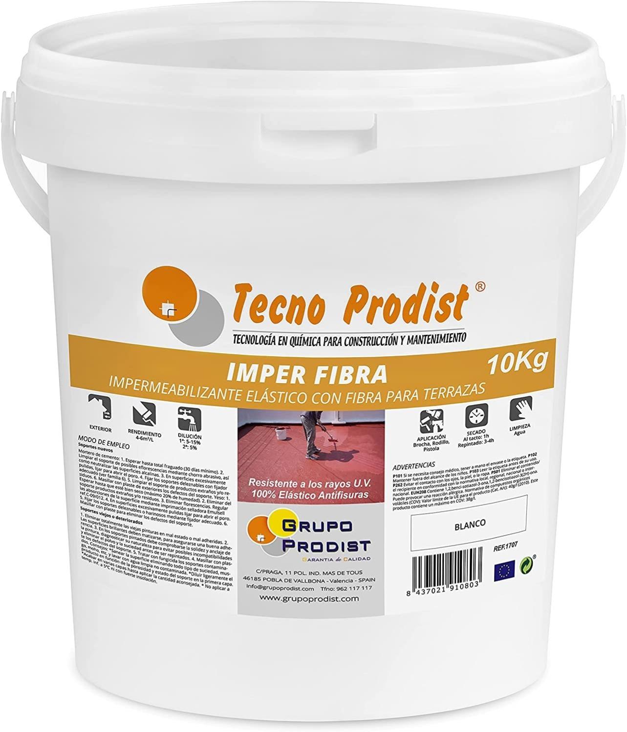 IMPER FIBRA de Tecno Prodist - Pintura Terrazas Impermeabilizante y ...