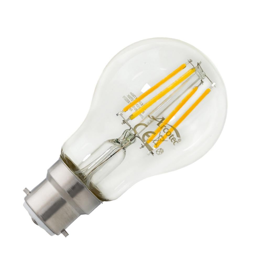 Ampoule LED filament B22 8W 950Lm 2700K - garantie 2 ans | Leroy Merlin