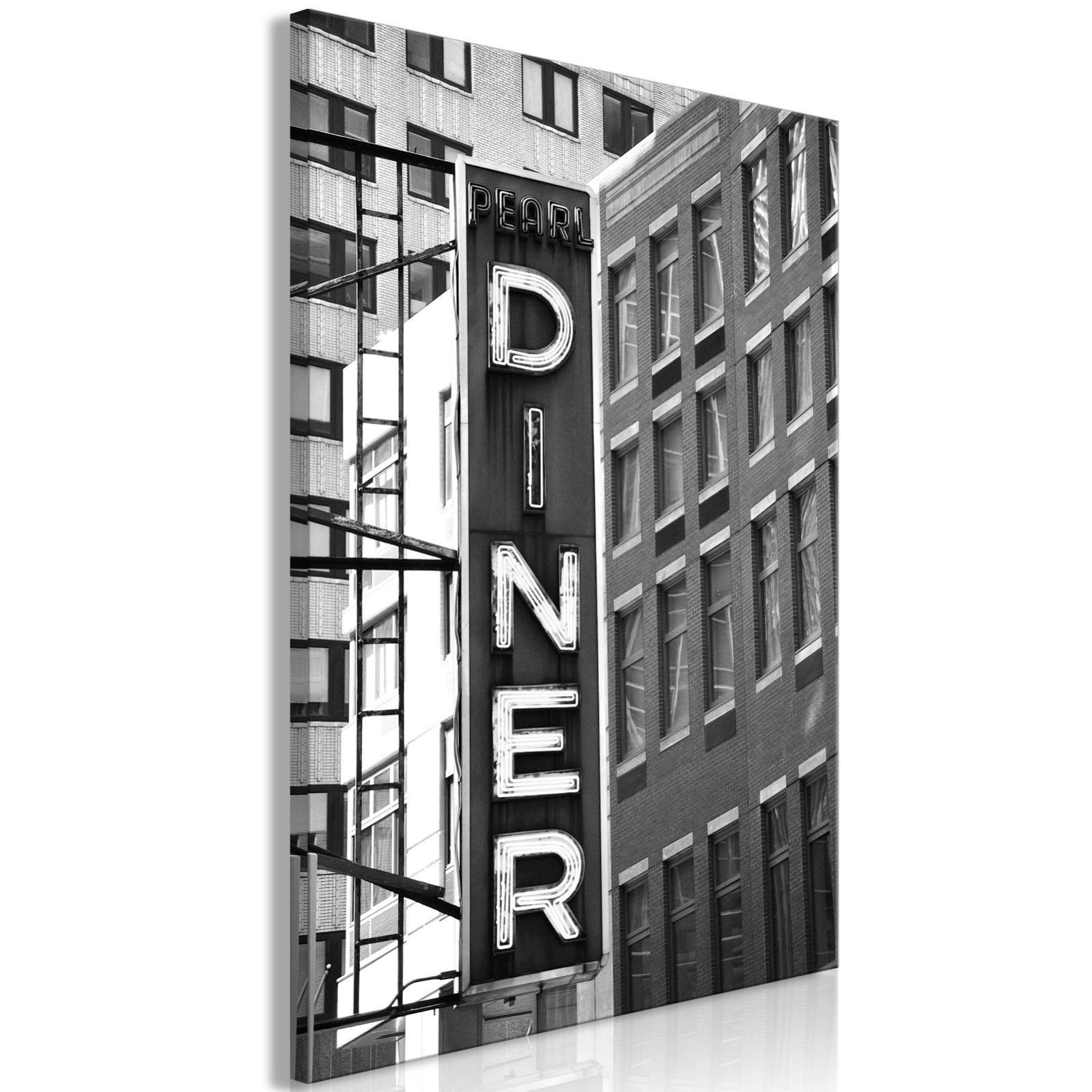 Tableau New York Neon Sign Vertical - 80 x 120 cm | Leroy Merlin
