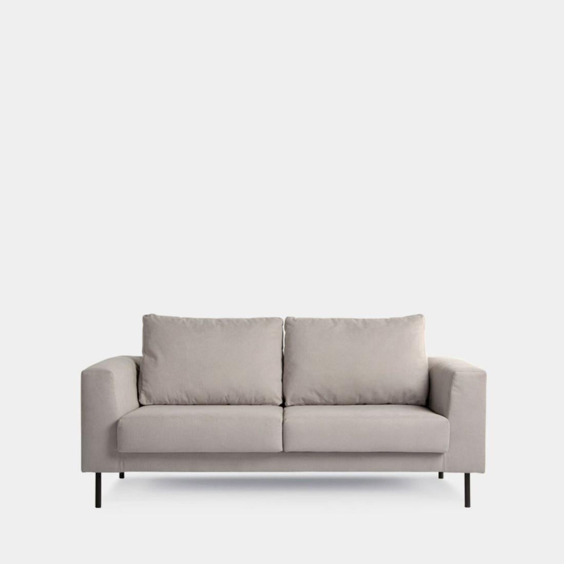 Sofá de 3 plazas beige Emma | Leroy Merlin