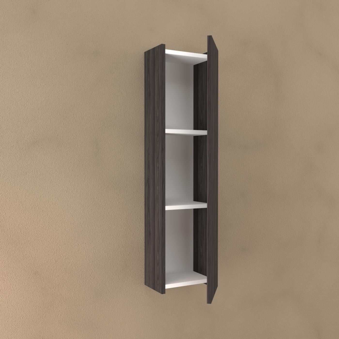 Evo - Mobile Pensile Colonna Sospesa Bagno 1 Anta 100x25x18cm VARIE ...