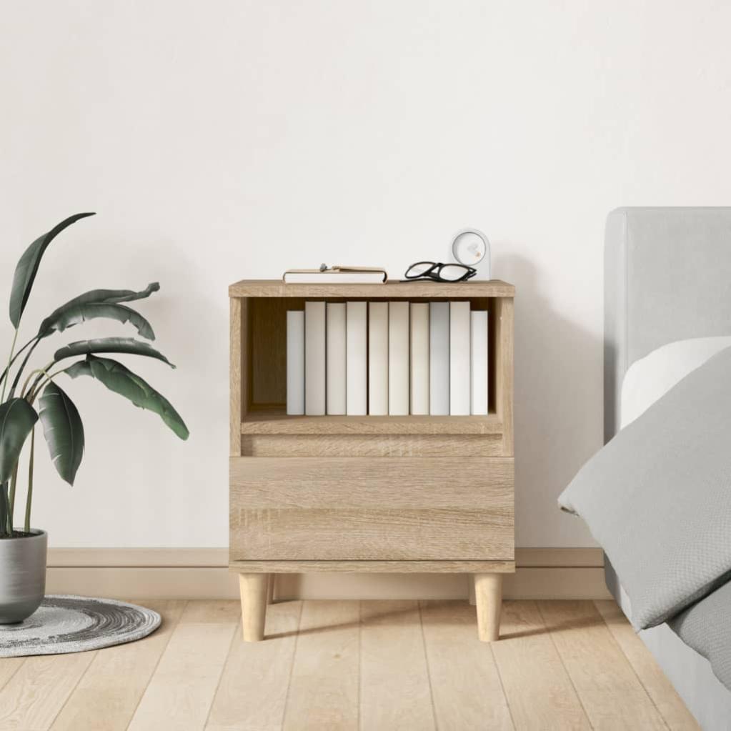 VidaXL Comodino Rovere Sonoma 40x35x50 cm | Leroy Merlin