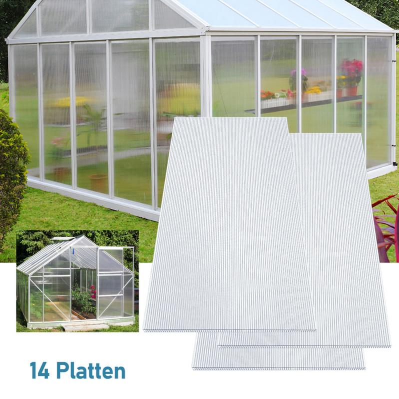 14 Plaques Alvéolaires En Polycarbonate 4 Mm Panneau Alvéolaire Double