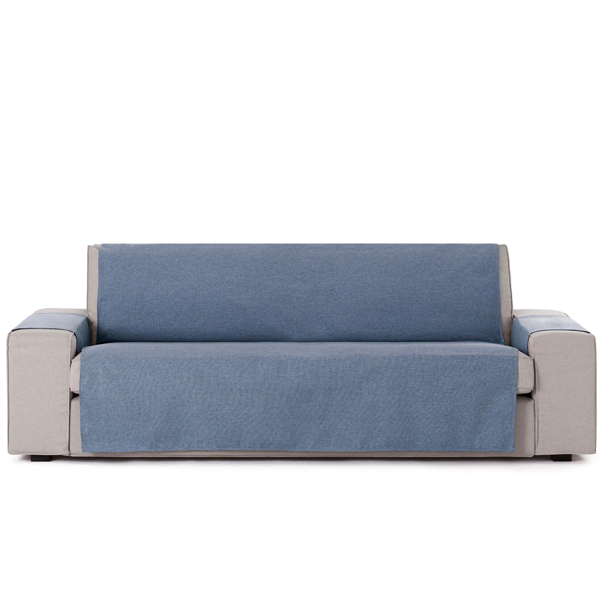 Vipalia Housses de Protection Canapé 4 Places Couleur Bleu Modèle Brisa ...
