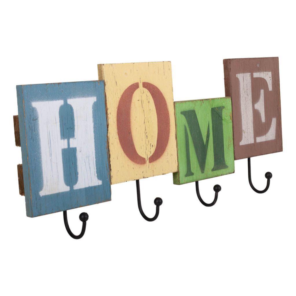 Cintre en bois et métal Multicolore 36x3.5x16 cm | Leroy Merlin