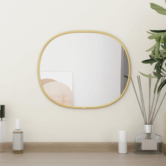 VidaXL Specchio da Parete Dorato 30x25 cm | Leroy Merlin VidaXL Specchio da Parete Dorato 30x25 cm | Leroy Merlin