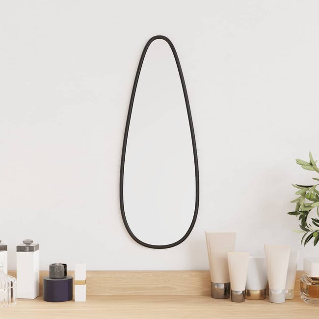 Miroir mural Noir 40x15 cm vidaXL | Leroy Merlin Miroir mural Noir 40x15 cm vidaXL | Leroy Merlin