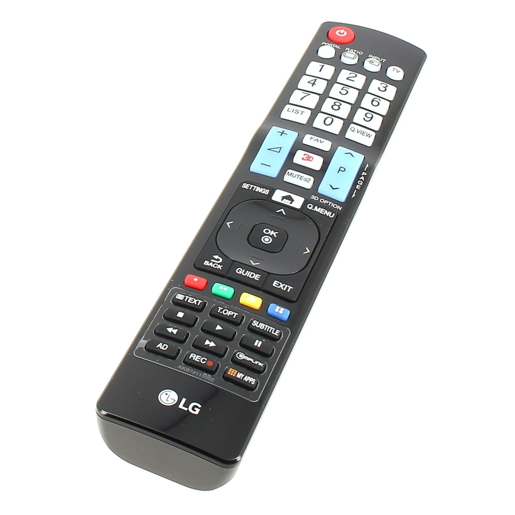 Telecommande akb74115502 pour Televiseur Lg | Leroy Merlin