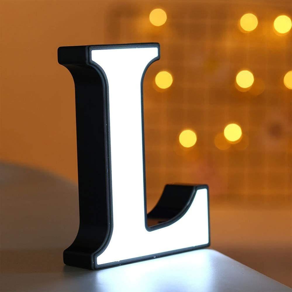 Lettere Alfabeto e Numeri Luminosi Grandi a Led - L | Leroy Merlin