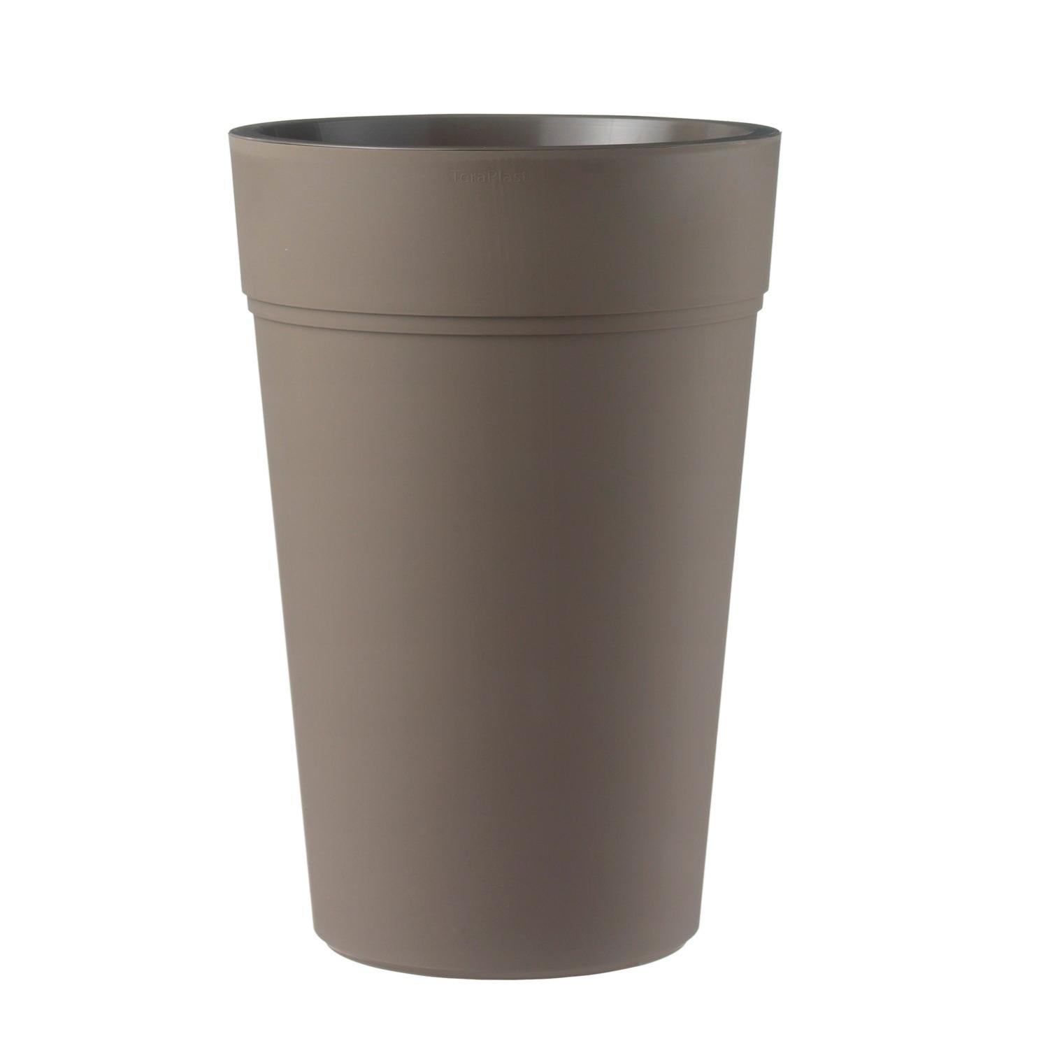 Vaso Tondo colore Bruno Ø 38 CM H 65 CM mod. Stem | Leroy Merlin