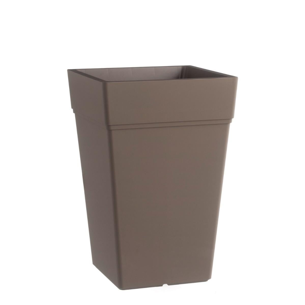 Vaso Quadrato colore Bruno 38x38 CM H 80 CM mod. Stalk | Leroy Merlin