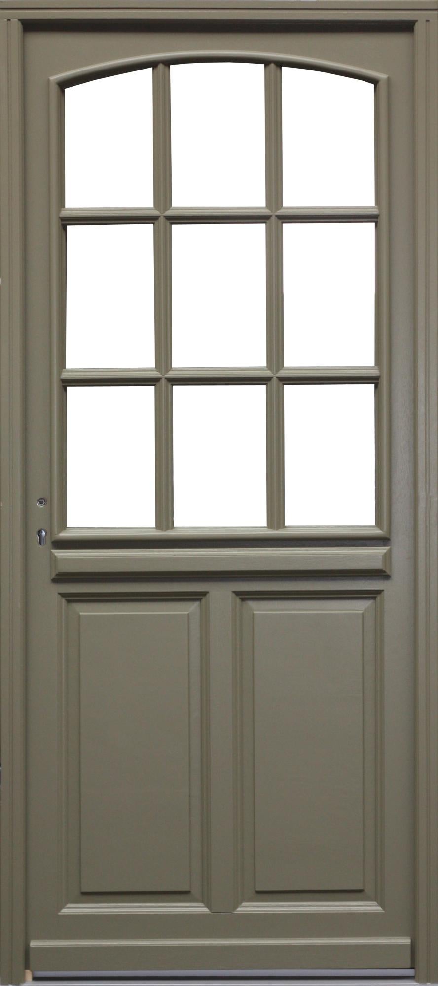 Porta d'ingresso in legno Modello Ady GD MENUISERIES 215X90 Cote ...