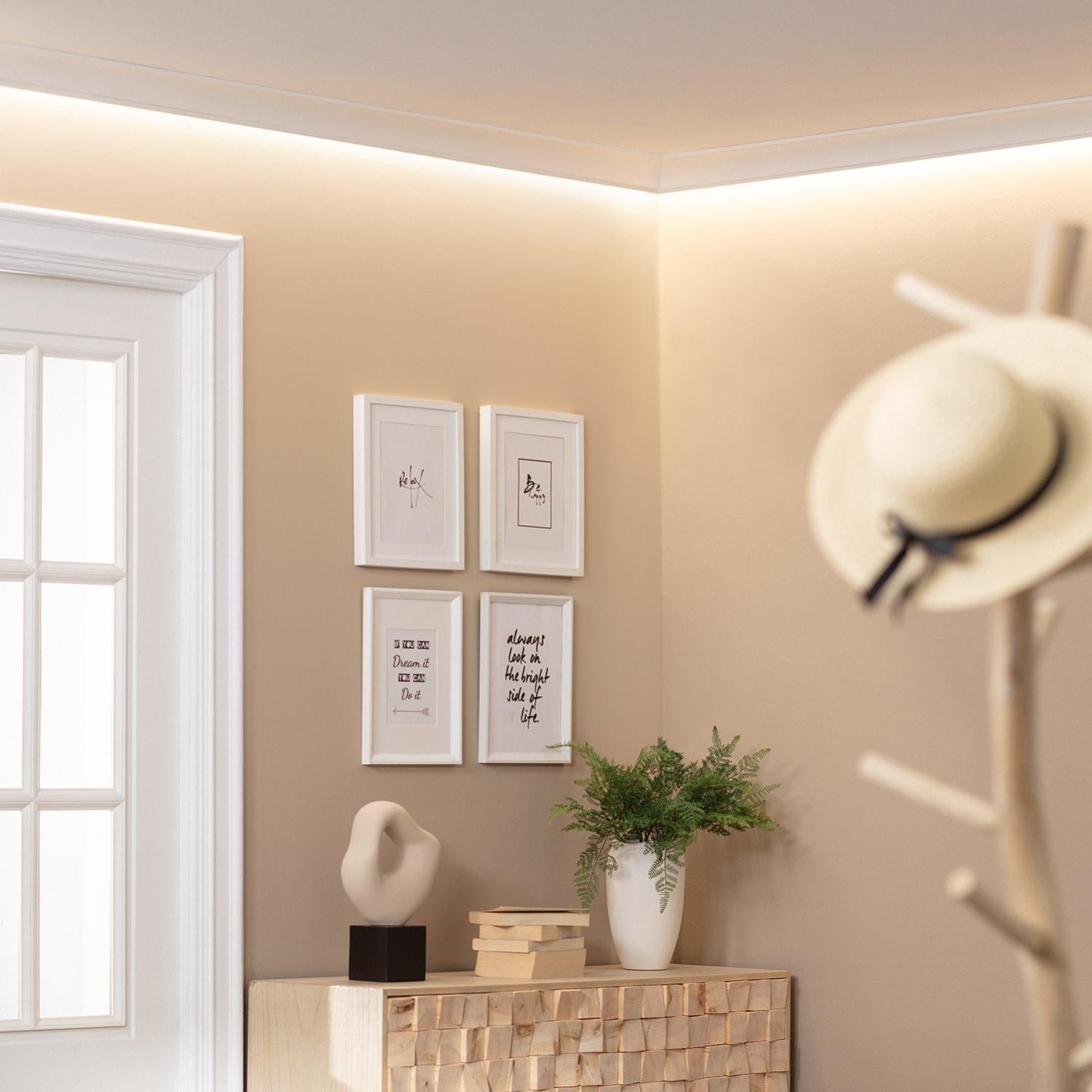 Ledkia Modanatura per Striscia LED 2m Arco Bianco2 m | Leroy Merlin