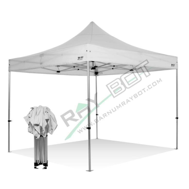 Barnum Pliant 4X4 RAY BOT Blanc Aluminium 45mm Sans LATÉRALES. Tissu ...