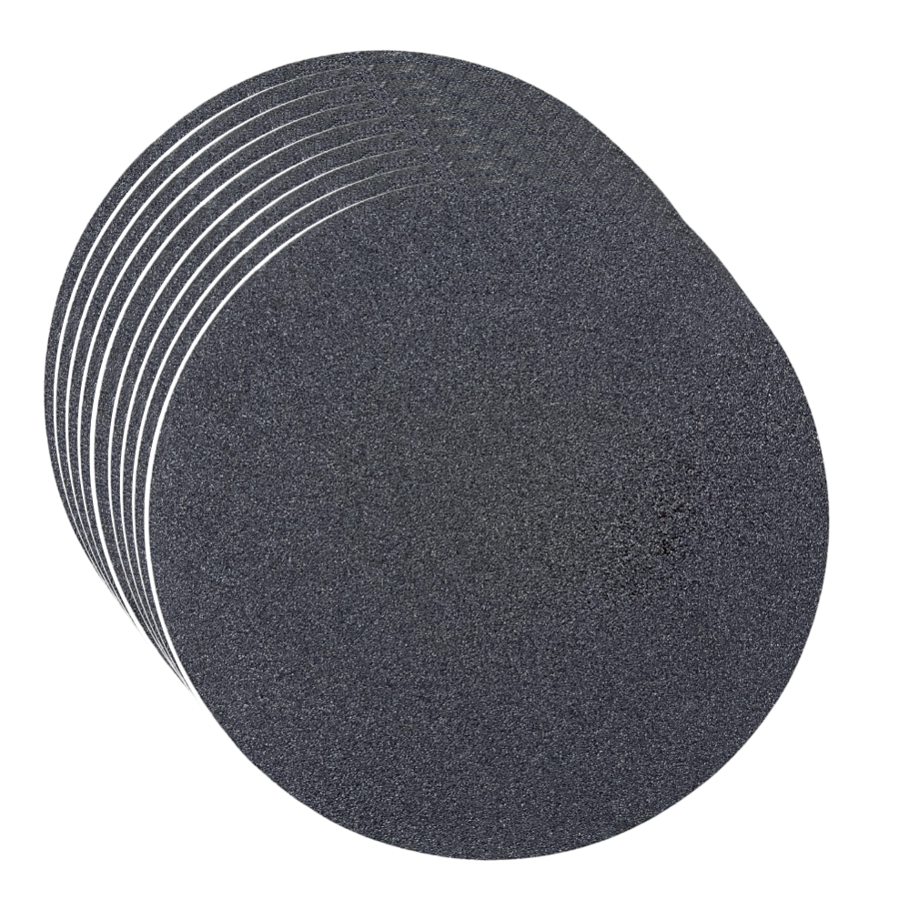 Lot de 5 disques abrasifs velcro pour monobrosse - Spécial parquet ...