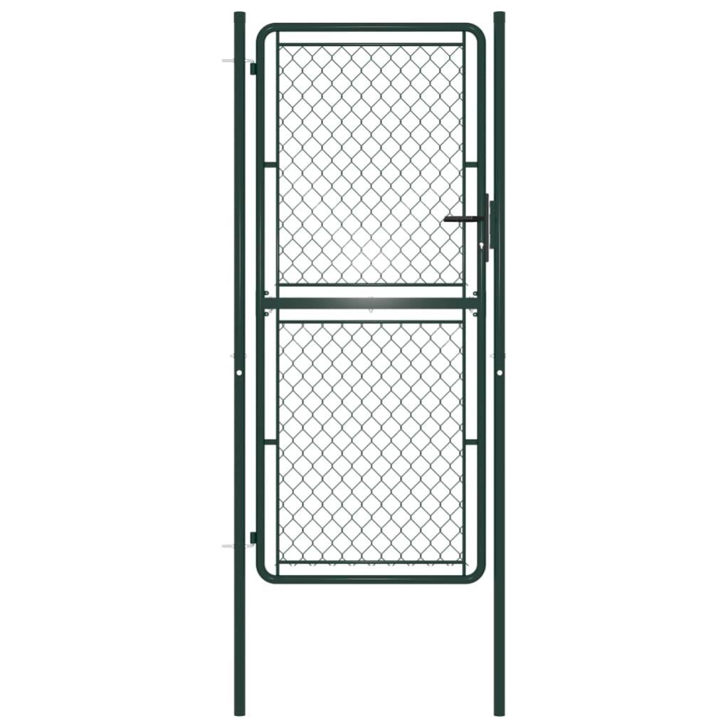 Portillon Acier 100 x 200 cm Vert | Leroy Merlin