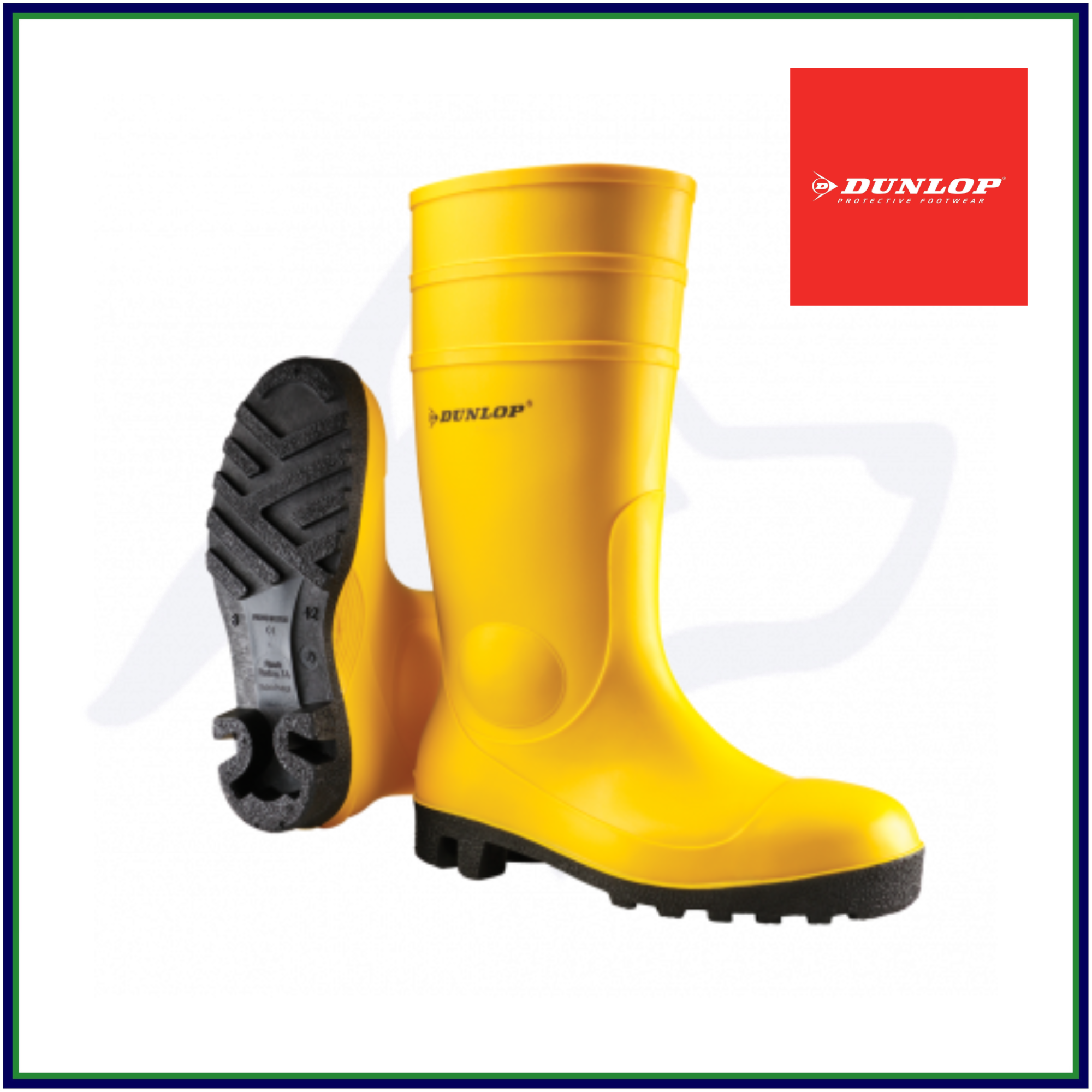 STIVALI DA LAVORO DUNLOP 142YP S5 SRA PVC IN GOMMA IMPERMEABILI UOMO N ...