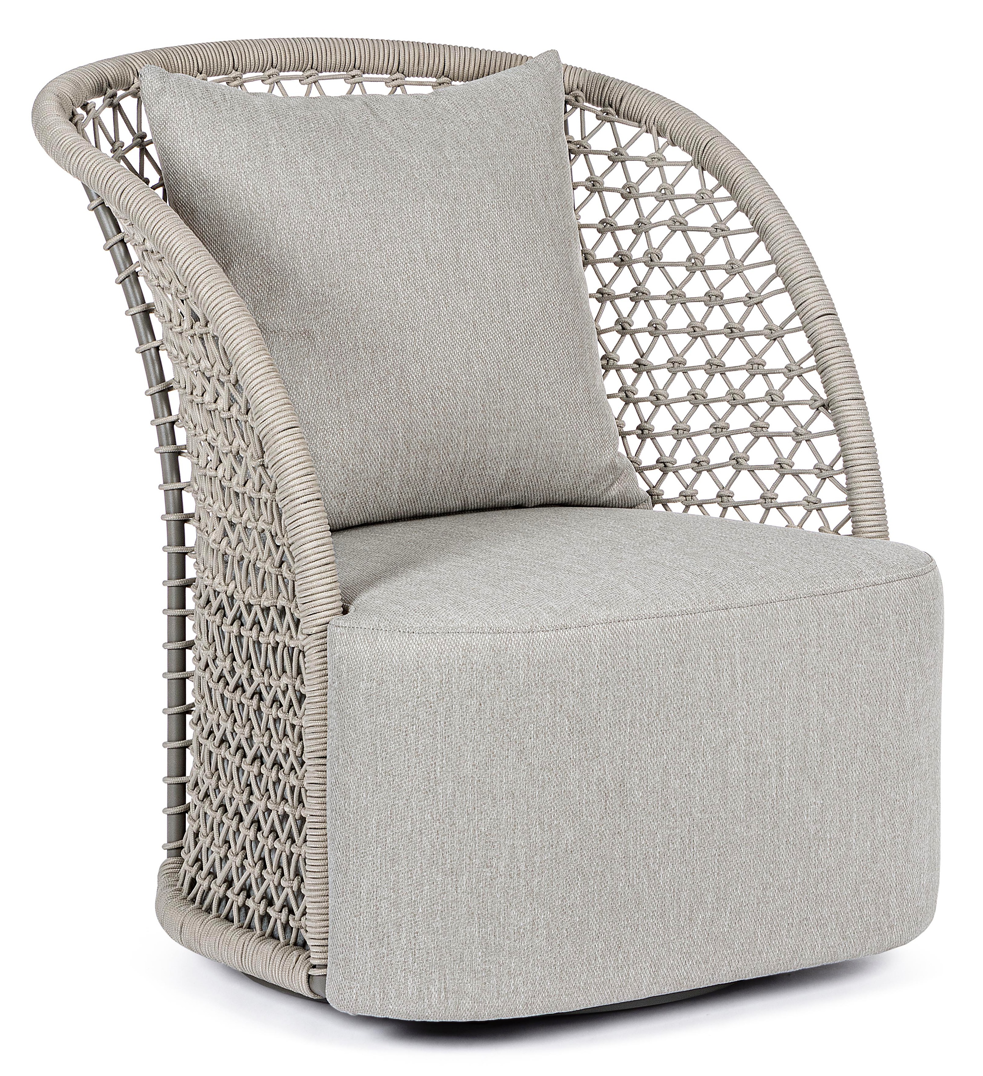 Fauteuil de jardin pivotant en aluminium gris Cam | Leroy Merlin Fauteuil de jardin pivotant en aluminium gris Cam | Leroy Merlin