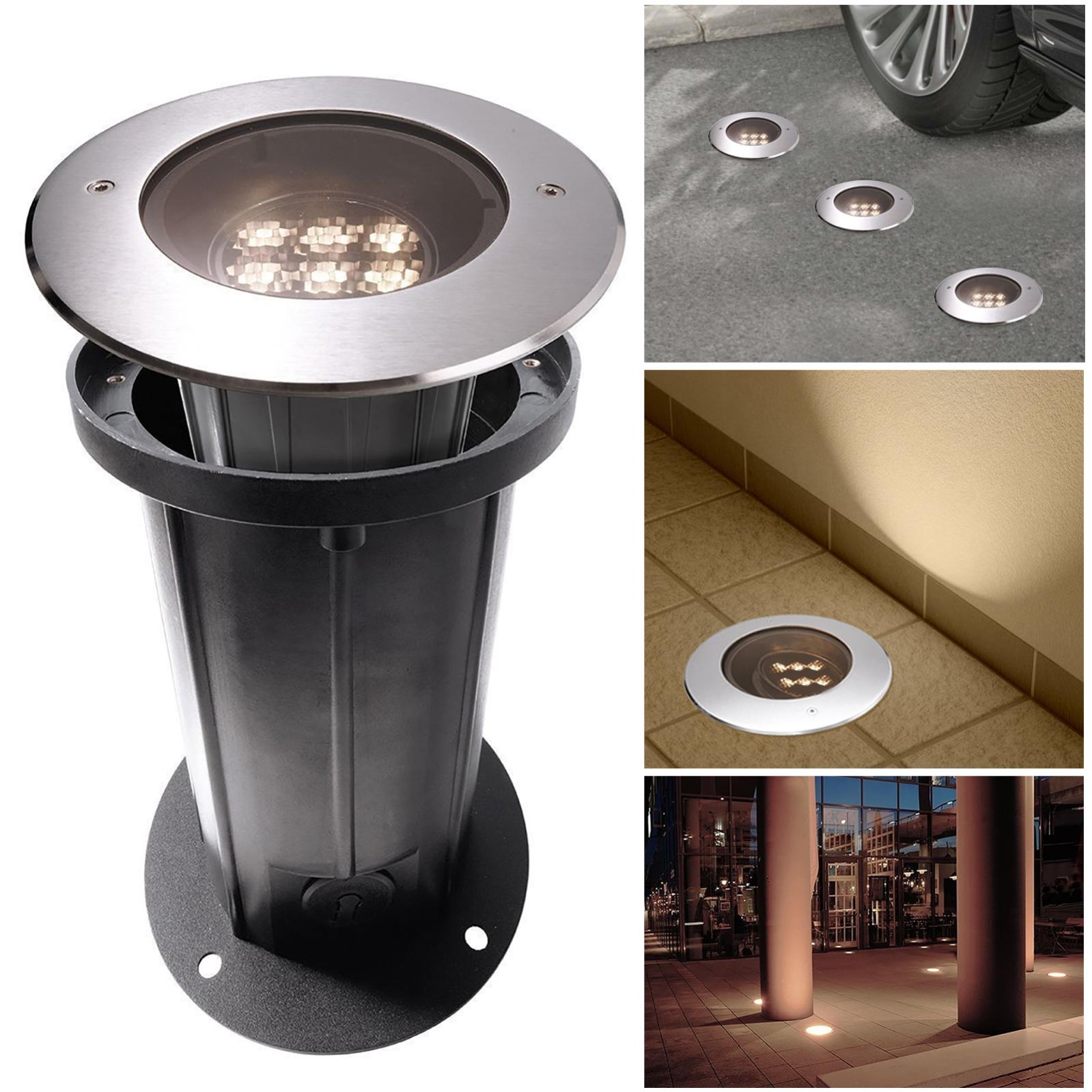 FARETTO SEGNAPASSI ORIENTABILE LED 7W INCASSO TERRENO LUCE GIARDINO ...