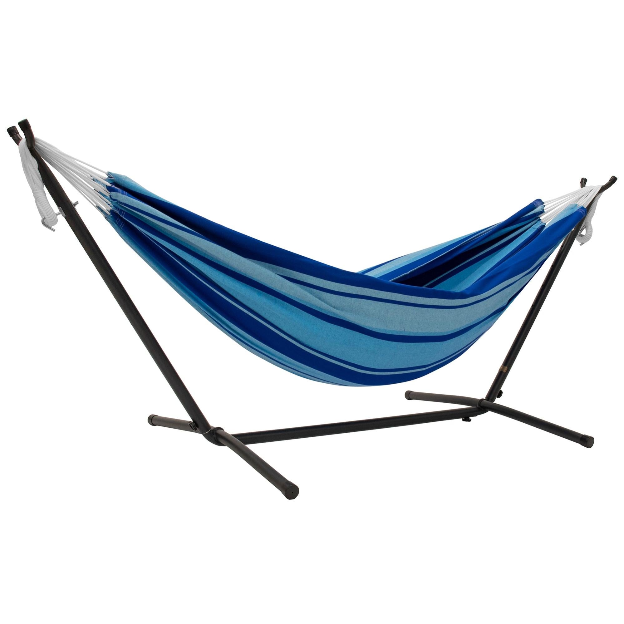 VIVERE AMACA DOPPIA IN COTONE CON SUPPORTO (250 CM) - ISLAND BREEZE ...