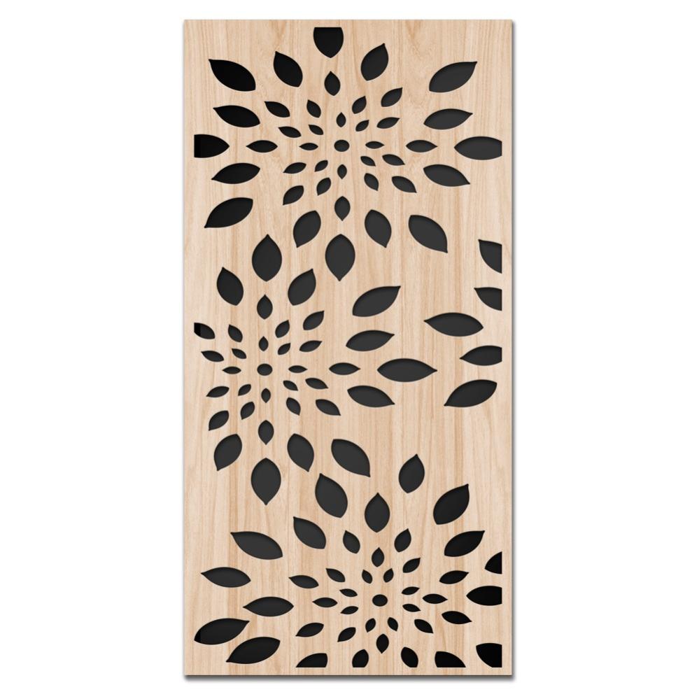 FEU D'ARTIFICE - Cadre Meuble Composite Bois Et PVC LASERCUT 50X100 CM ...